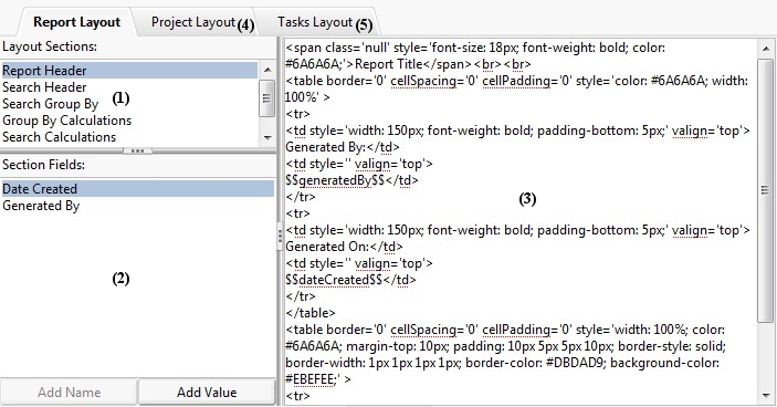 Task Report Templates Overview